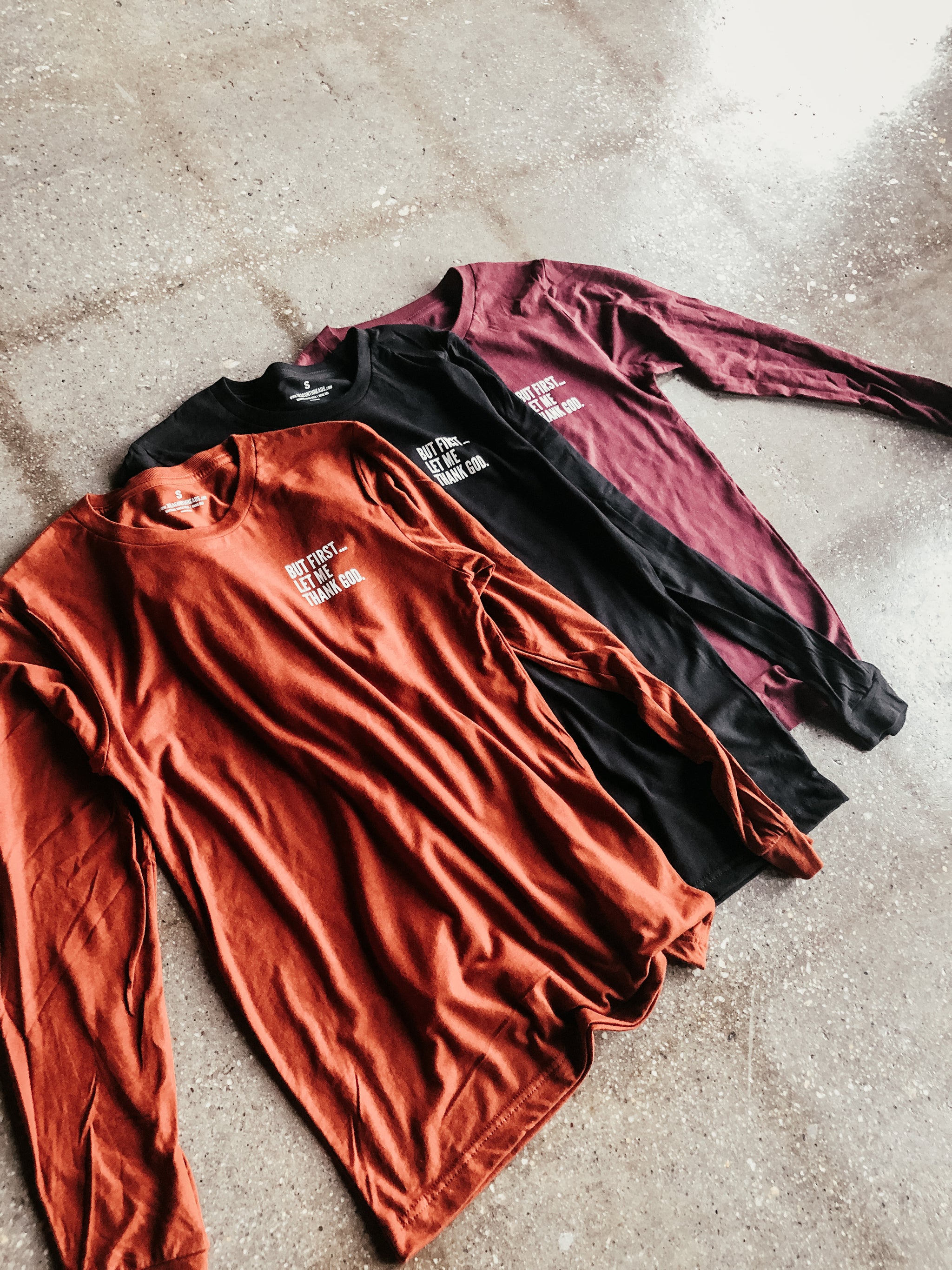 But First... Pocket Adult Long-sleeve Shirt – Beacon Threads